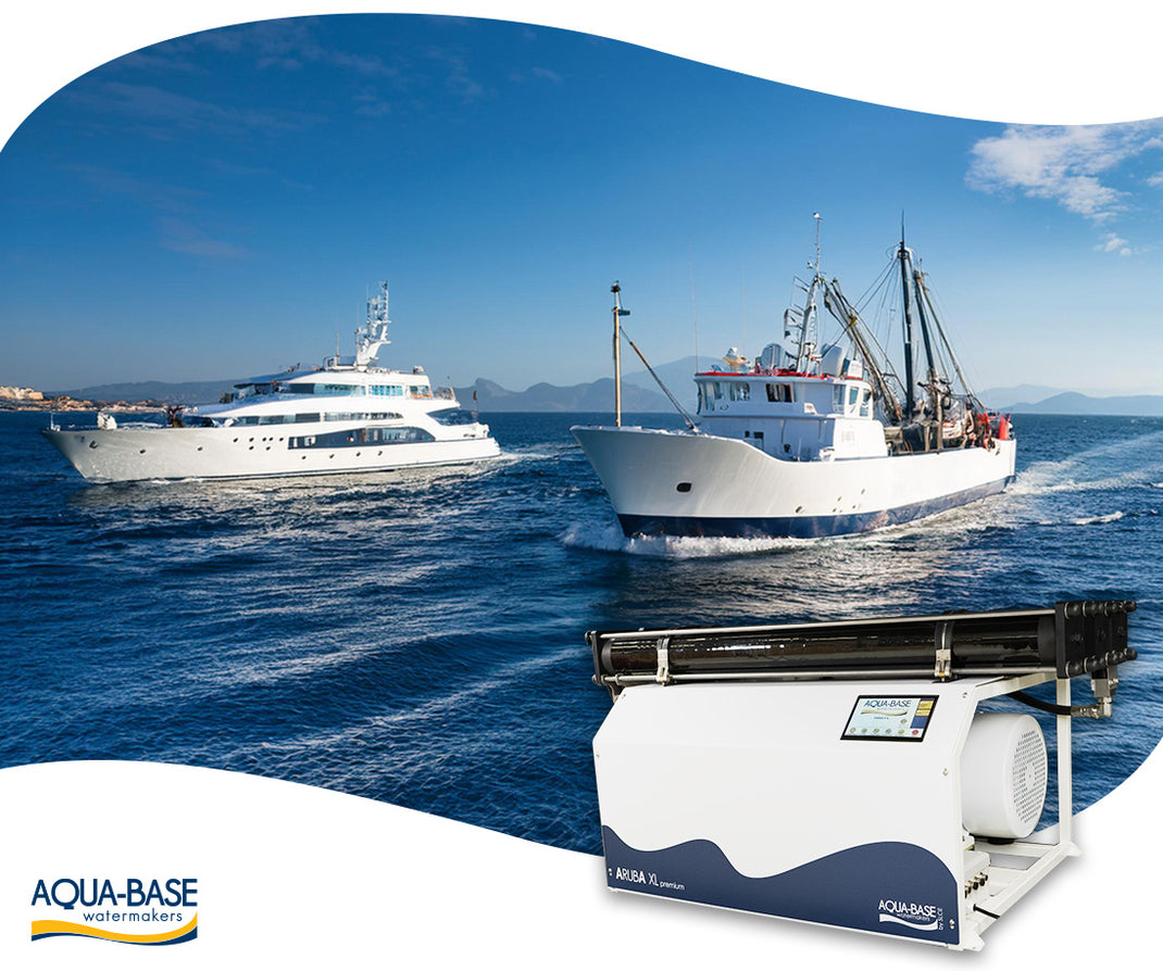Dessalinisateurs AQUA-BASE watermakers – AQUA-BASE watermakers by SLCE